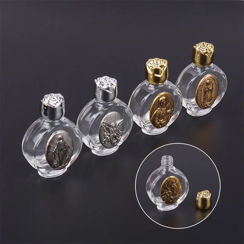 Empty-Holy-Water-Bottle-With-Lid-Clear-Glass-Praying-Supplies-For-Home ...