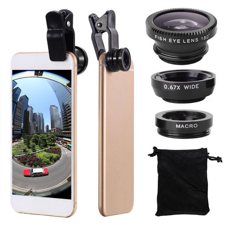 3-In-1-Fish-Eye-Camera-Mobile-Phone-Lens-for-Smartphone-Wide-Angle-Zoom ...