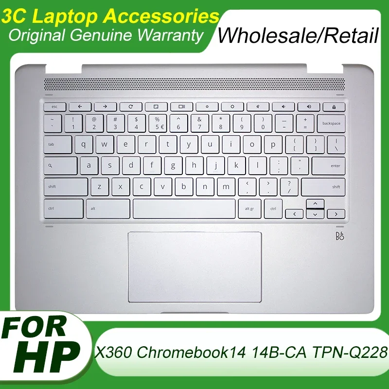 Teclado-Original-para-HP-X360-Chromebook-14-14B-CA-TPN-Q228-reposamanos ...
