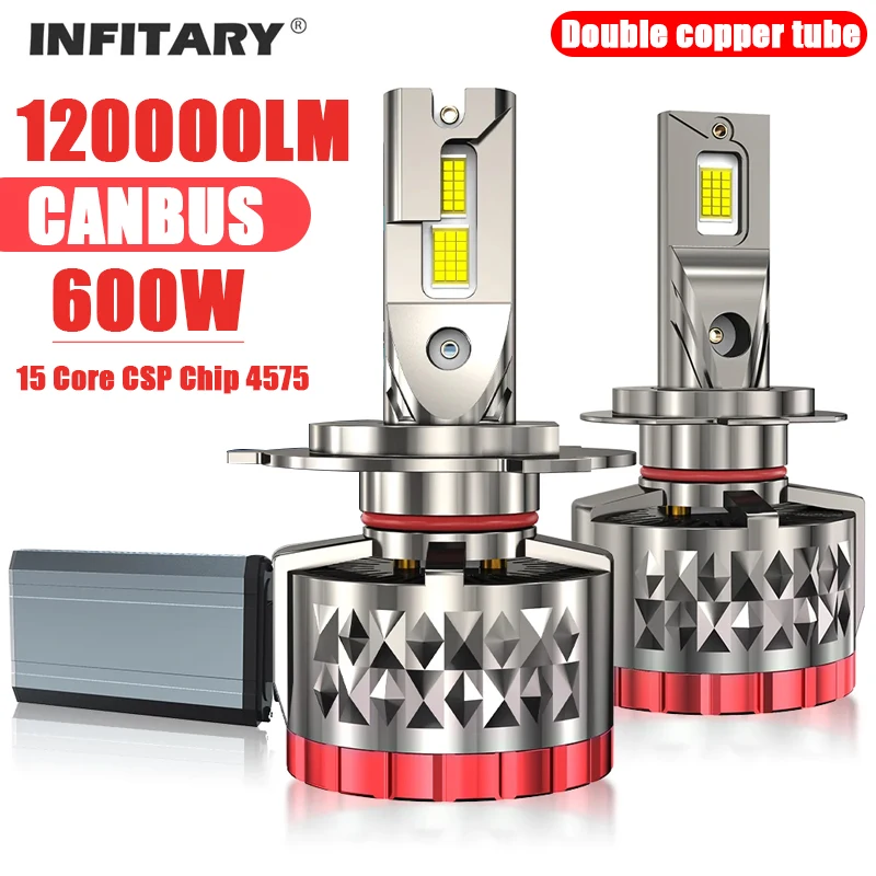 INFITARY-LED-H4-H7-H11-Car-Headlight-Kit-Canbus-9005-9006-HB3-HB4 ...