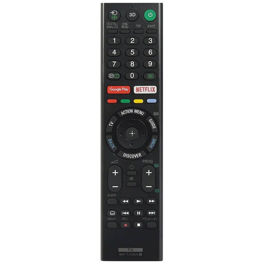 New RMT TZ300A Replacement Remote Control For SONY Smart Bravia TV ...