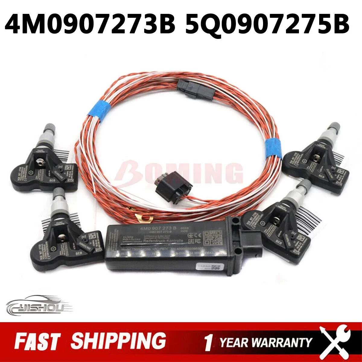 4M0907273B-5Q0907275B-Set-Tire-Pressure-Monitoring-Sensor-TPMS-for-AUDI ...