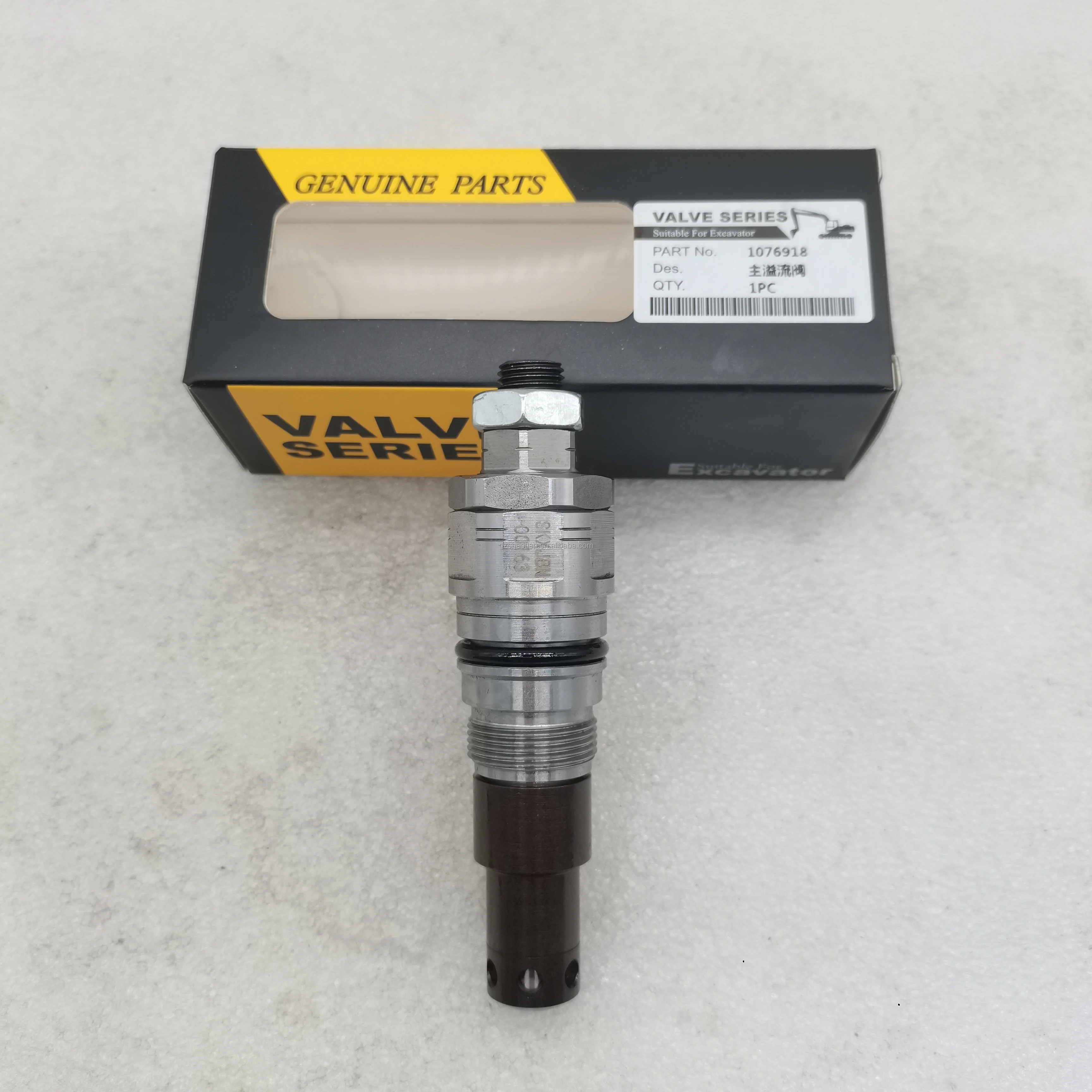 Factory Supply Hydraulic Main Relief Safety Valve 107-6918 1076918 for ...