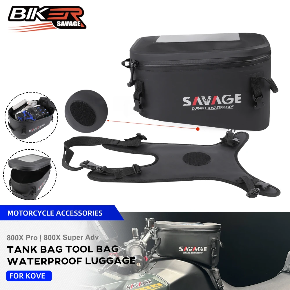 For KOVE 800X Pro 800X Super Adv 2025 Tank Bag Luggage Tanklock Racing ...