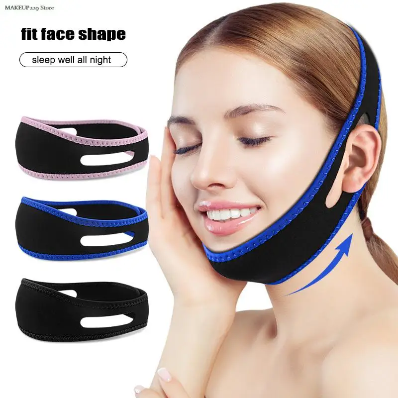 Breathable-Chin-Strap-Nylon-Elastic-anti-Snoring-Chin-Belt-Mouth ...