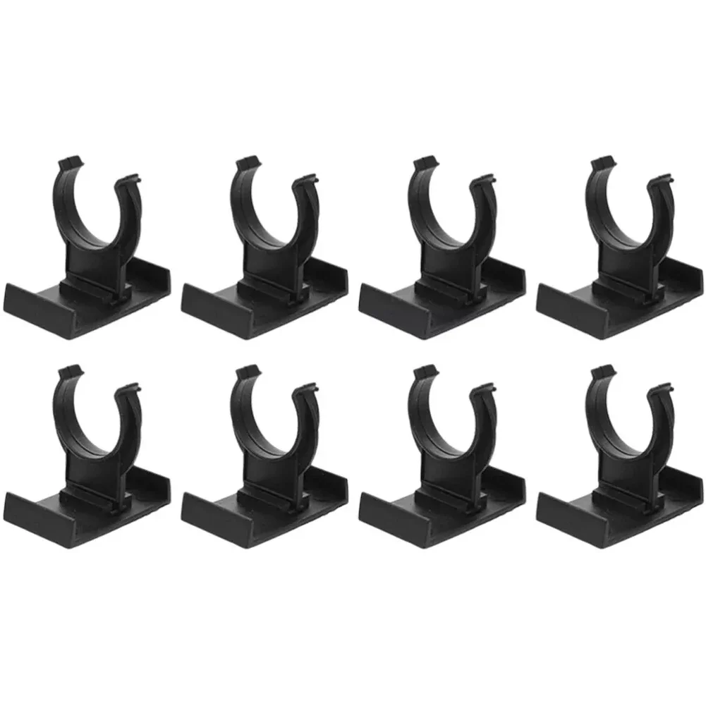 8 Pcs Cabinet Foot Buckle Black Kitchen Board Plinth Clips Fixture Kick ...