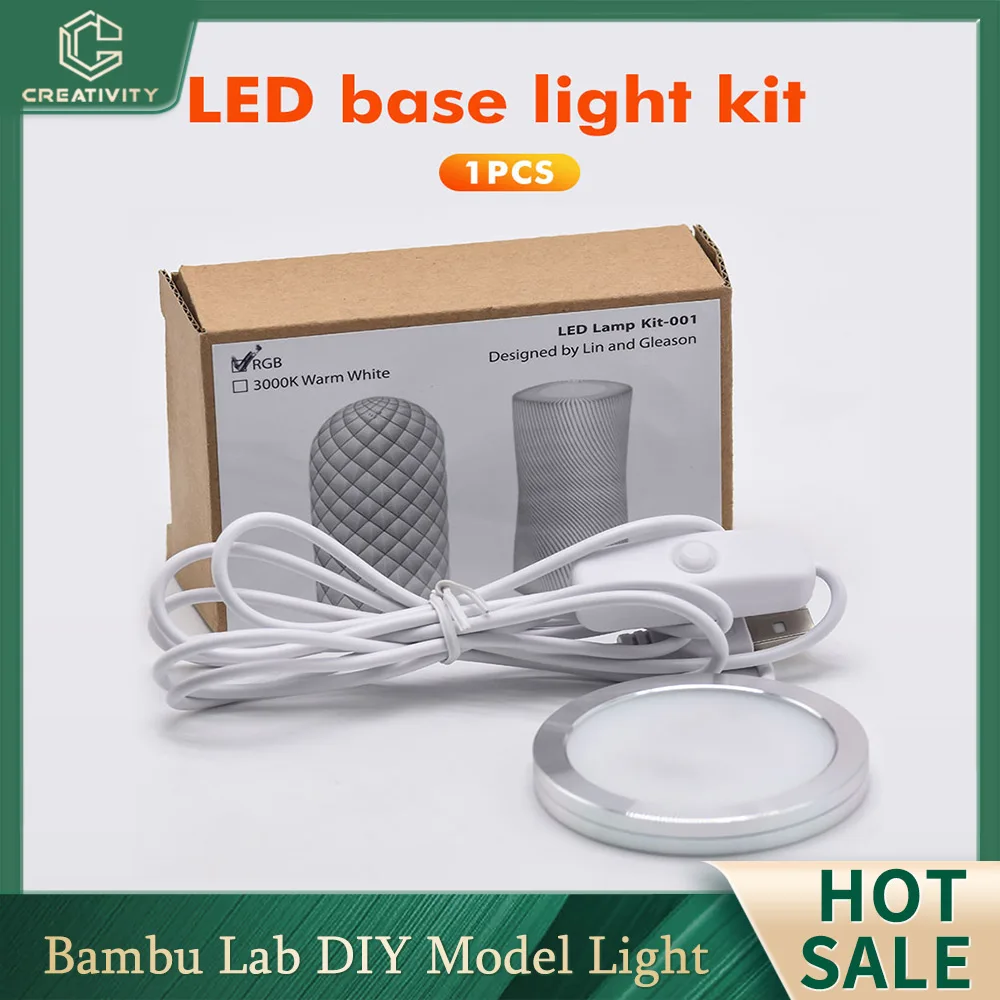Bambu-Lab-3D-Printing-DIY-Creatief-Model-led-Light-Kit-Led-Lamp-licht ...