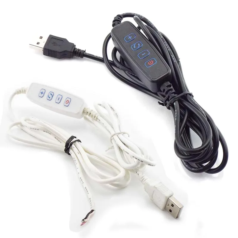 DC-5V-LED-Dimmer-USB-Port-Power-Supply-Line-Dimming-Color-matching ...