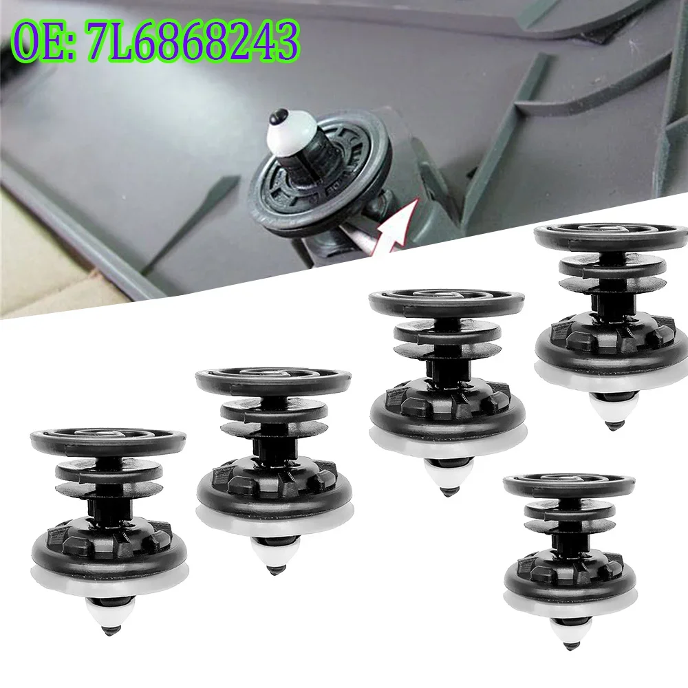 5x-Interior-Door-Trim-Panel-Card-Clip-Rivet-7L6868243-For-VW-Caddy ...