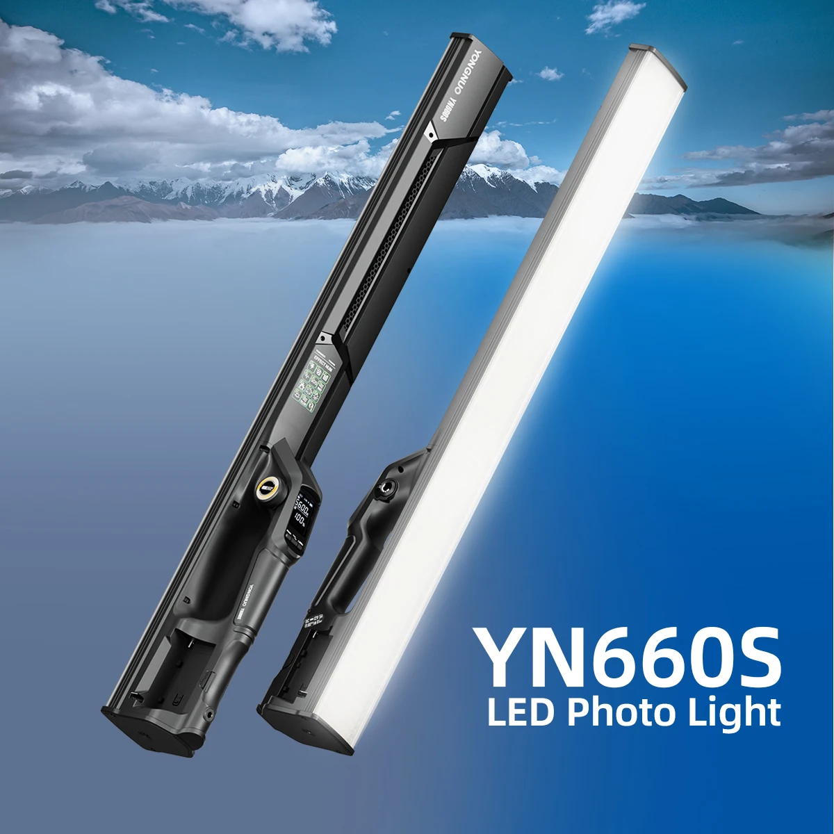 YONGNUO-YN660S-LED-Light-Stick-Handled-3200-5600K-Lighting-painting ...