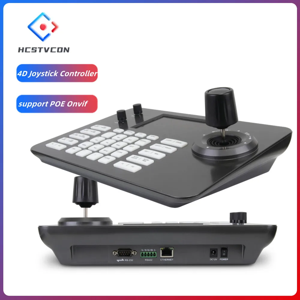 PTZ-Cameras-Controller-4D-Joystick-Controller-5-inch-Screen-255-Presets ...