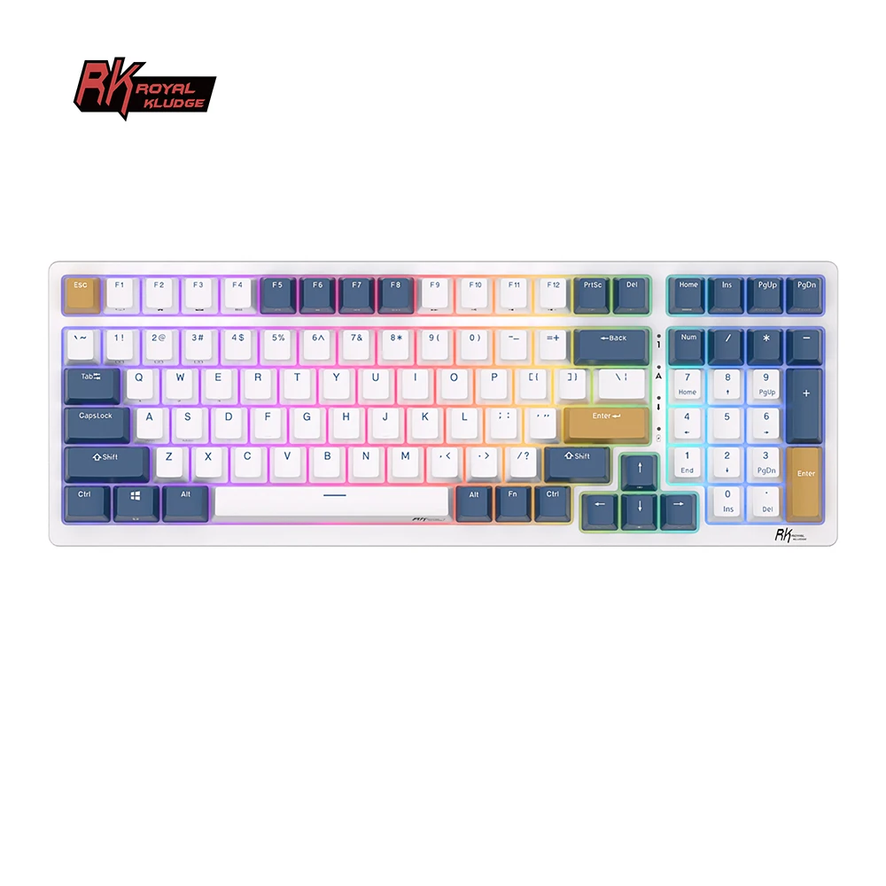 Royal-Kludge-RK98-RGB-Wireless-Mechanical-Keyboard-Tri-mode-2-4G ...