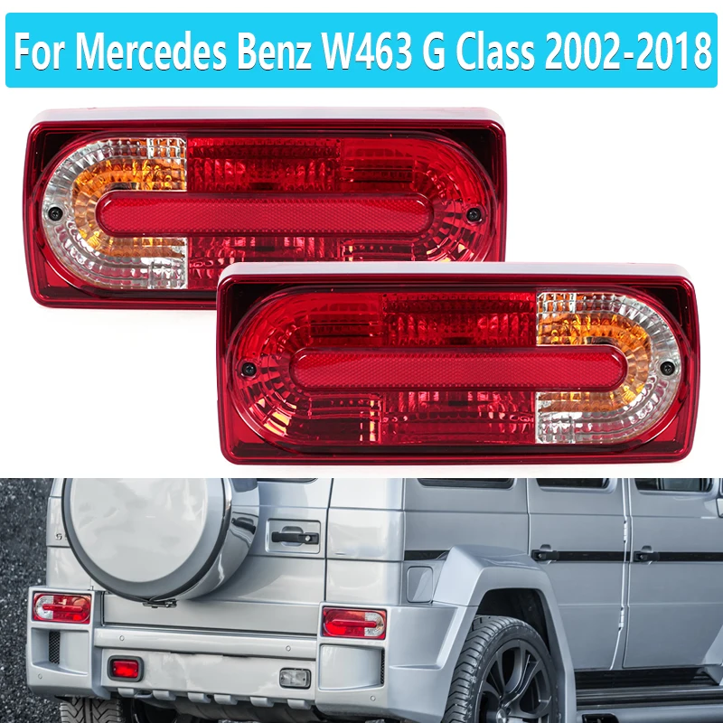 Tail-Brake-Lights-For-Mercedes-Benz-W463-G-Class-2002-2018-Car-Tail ...