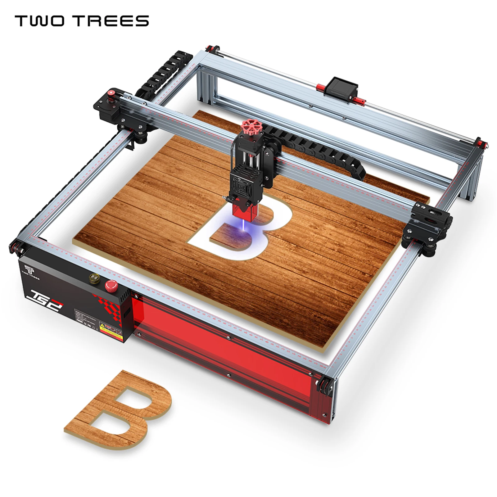 Dois-Trees-TS2-Gravador-a-laser-10W-Laser-Cutter-Auto-Focus-Gravura-M ...