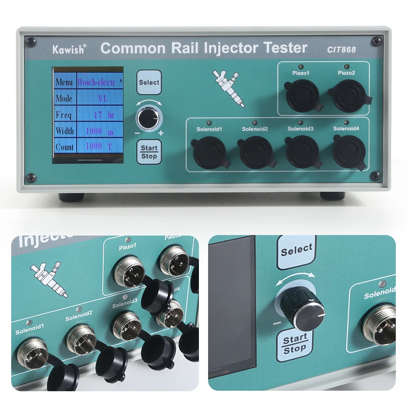 CIT800/ CIT868 4 Channels Diesel Common Rail Injector Tester