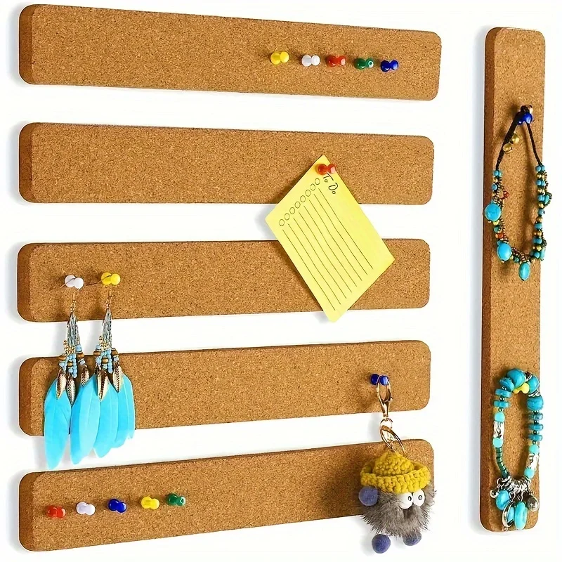 Long-Cork-Board-Strips-Cork-Felt-Bulletin-Strips-Self-adhesive-Cork ...