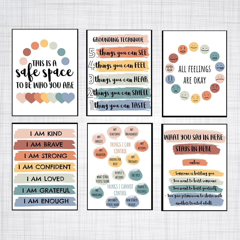 Office-School-Counseling-Poster-Social-Worker-Prints-Psychologist ...