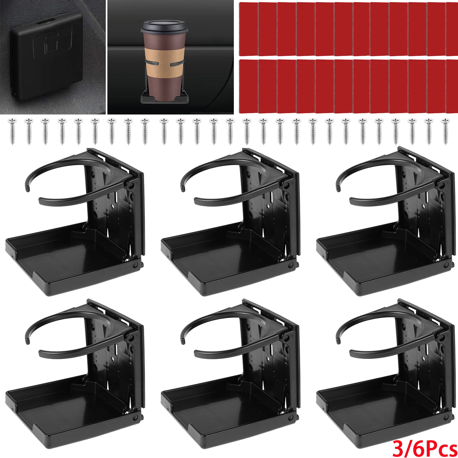 3Pcs-Car-Drink-Cup-Bottle-Holder-Auto-Drink-Rack-Stand-for-Water ...