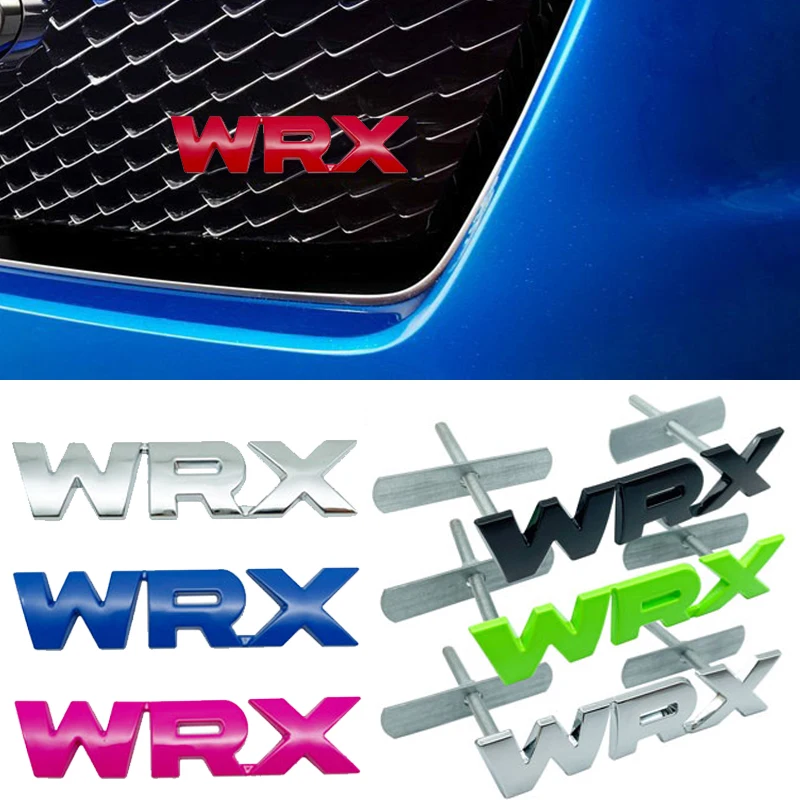 Car Front Grille Emblem Styling For Subaru Wrx Logo Impreza Legacy ...