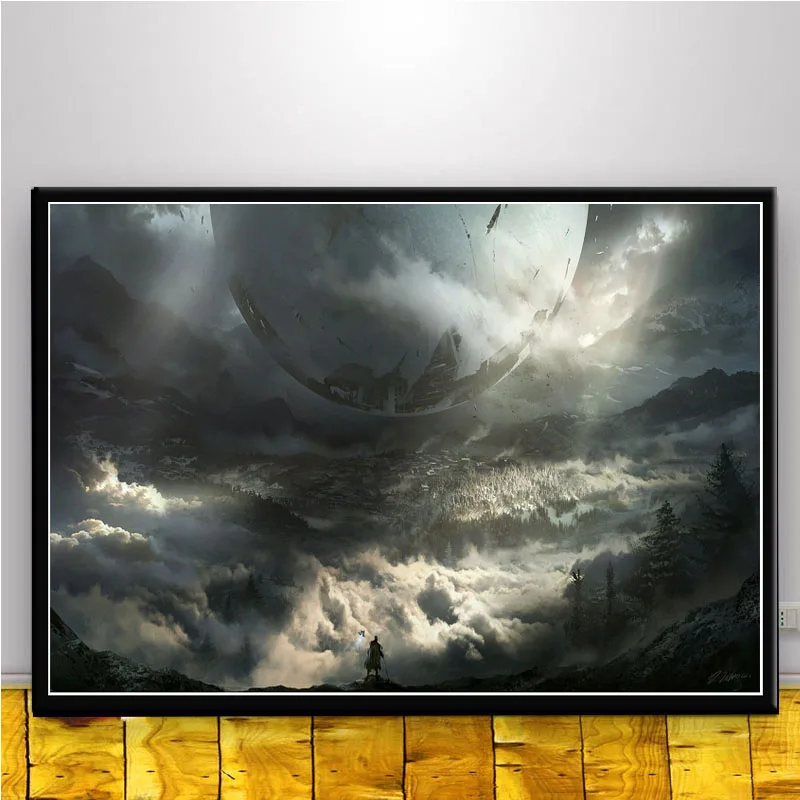 Destiny 2 Poster Landscapes | Video Game Cover | Destiny 2 Art ...
