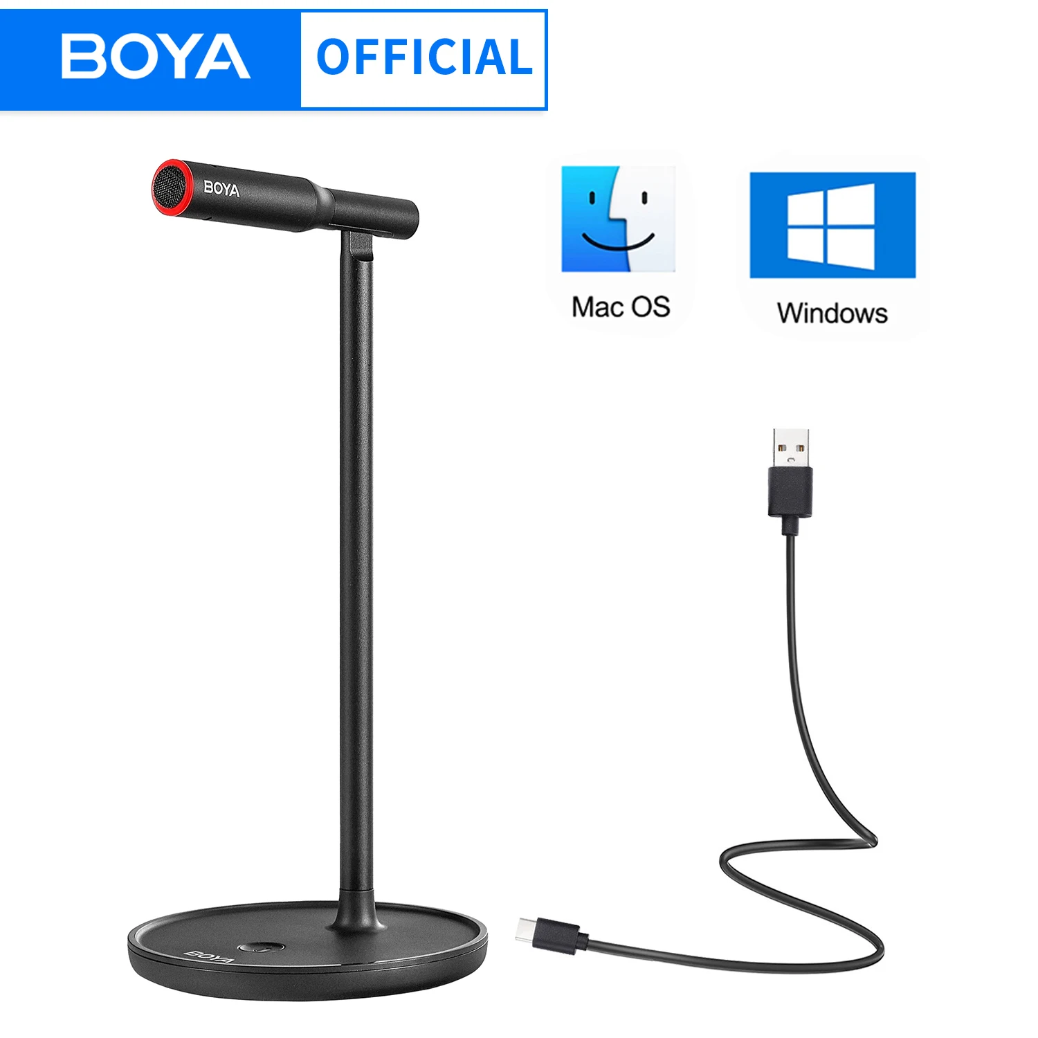 BOYA-BY-CM1-Condenser-Desktop-USB-Microphone-for-PC-Window-Mac-Laptop ...