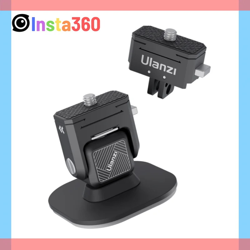Insta360 Ulanzi Dash Cam Mount Car Accessories For Insta 360 X3/ONE RS/ ONE X2 / ONE R / ONE X