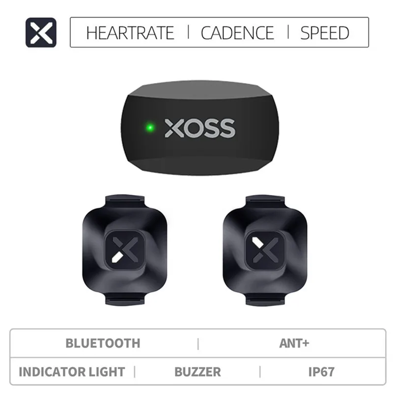 XOSS-NEW-VORTEX-Bicycle-Cadence-Sensor-Speedometer-ANT-Bluetooth-4-0 ...