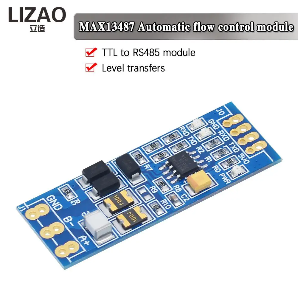 Lizao Max13487 5v-ttl Rs485 Module 485 To Ttl Level Mutual Conversion ...