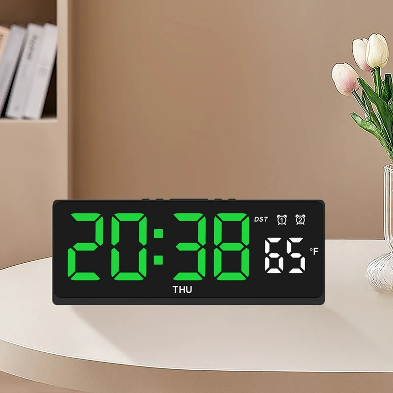USB-alimentato-sempre-su-sveglia-digitale-TEMP-Week-Dual-Alarm-DST ...