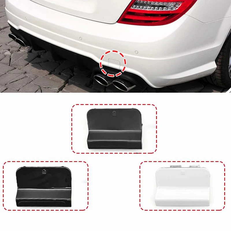 For-Mercedes-Benz-C-Class-W204-AMG-2011-2014-Gloss-Black-Car-Rear ...