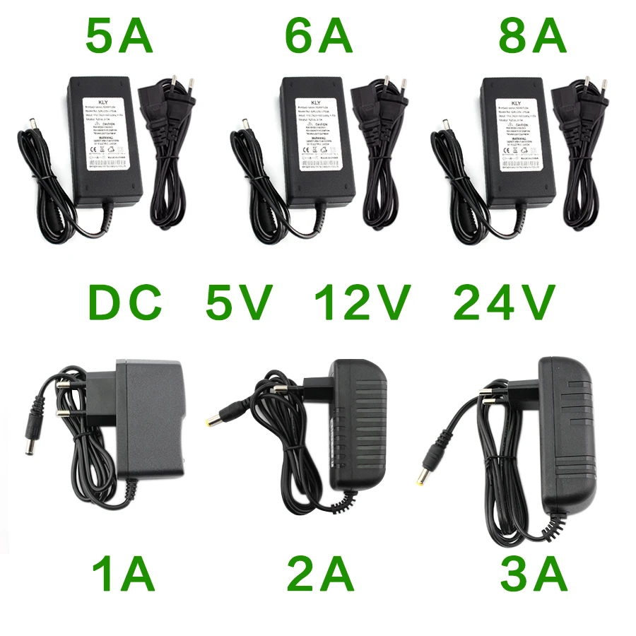 USB Netzteil DC 5V 12V 24V 1A 2A 3A 5A 6A 8A 12 Volt Netzteil Ladegerät ...