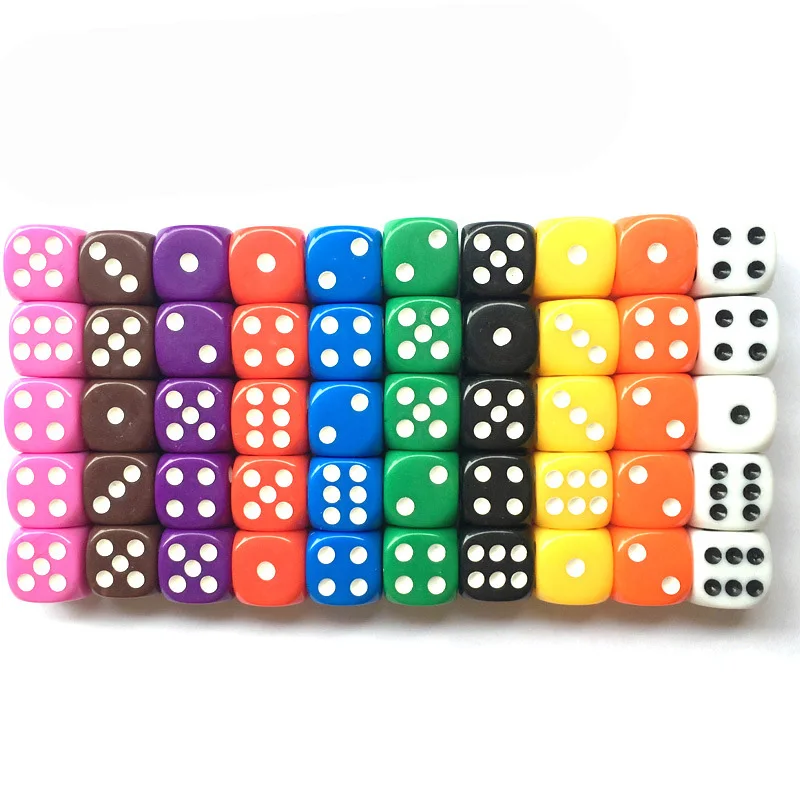 Game Set Party Lot Dice | Dice 6 Colors Dices | Dices Set 10 Sided ...