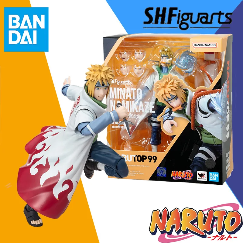 Bandai-Action-Figure-Model-de-Minato-Namikaze-NARUTOP99-Edition-SHF ...
