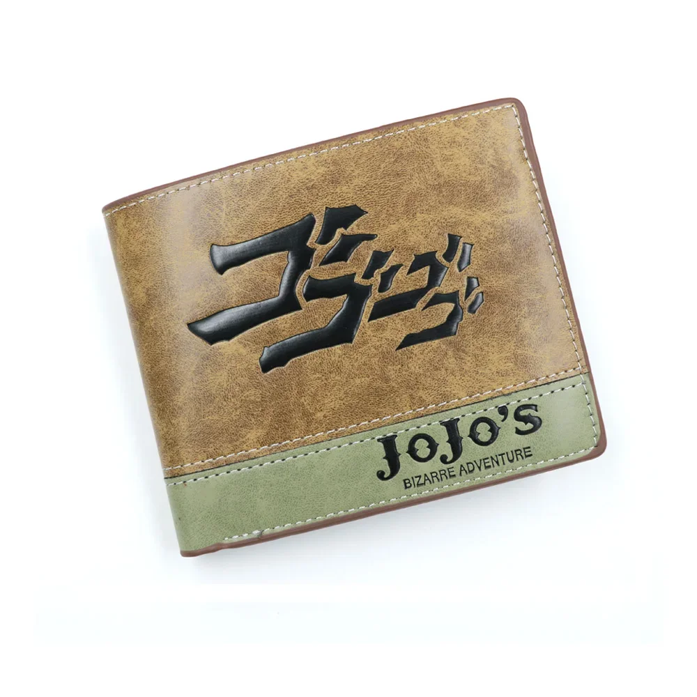 Anime-JoJo-Bizarre-Adventure-Khaki-Men-s-Wallets-Kujo-Jotaro-Women-Coin ...