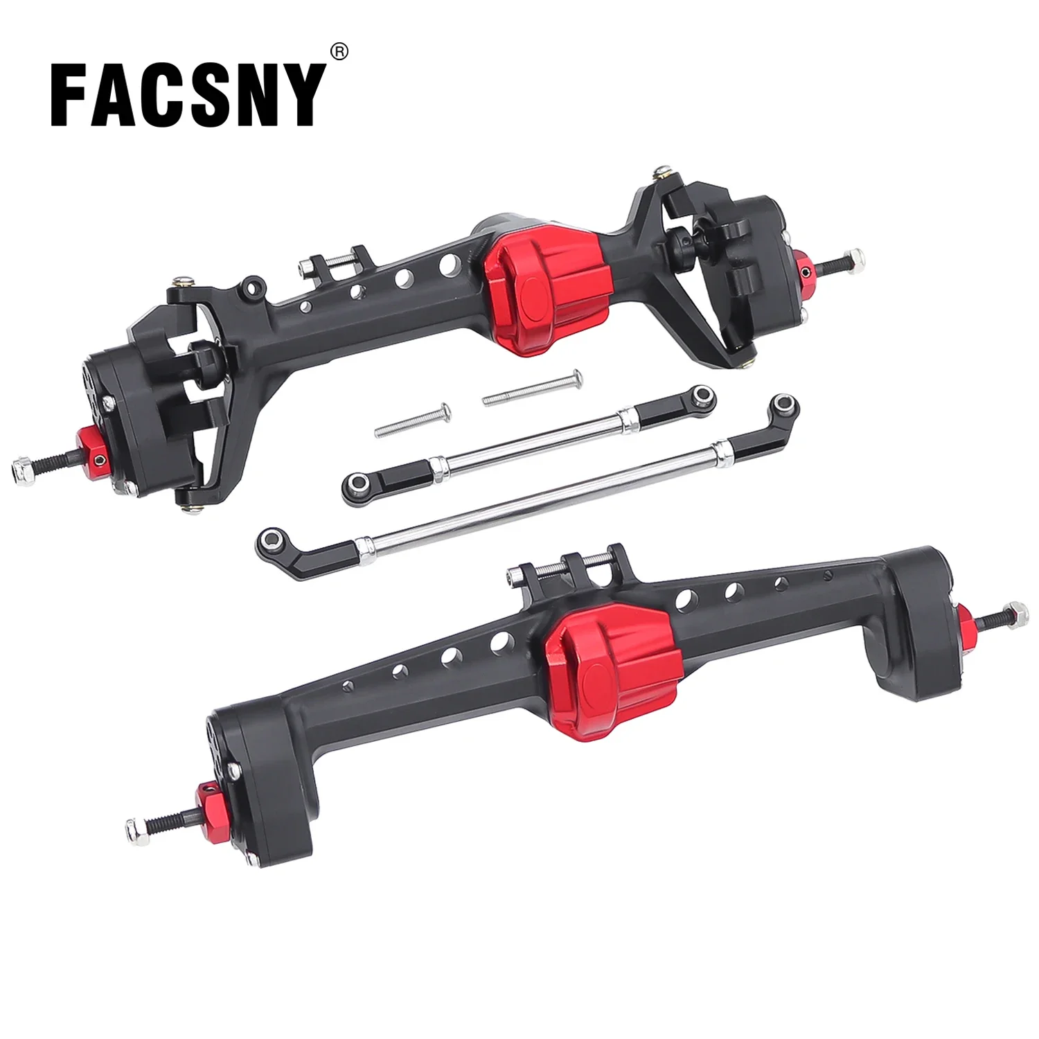 Aluminum AR45P Offset Front Rear Portal Axle Set With 3-Section CVD ...