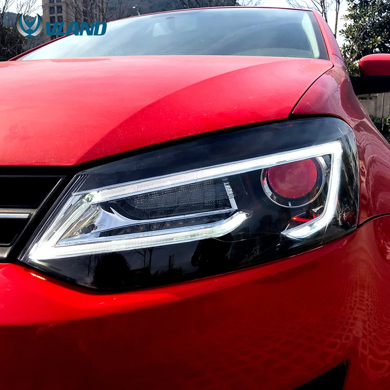 Volkswagen Polo Headlights Modified