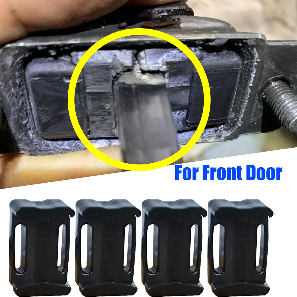 4x-For-Front-Door-Car-Door-Check-Strap-Repair-Kit-Stopper-Damping-Clip ...