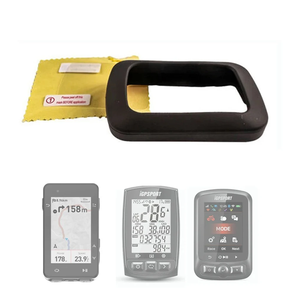 Silicone-Soft-Case-Screen-Protector-Film-Cover-For-iGPSPORT-iGS630S ...