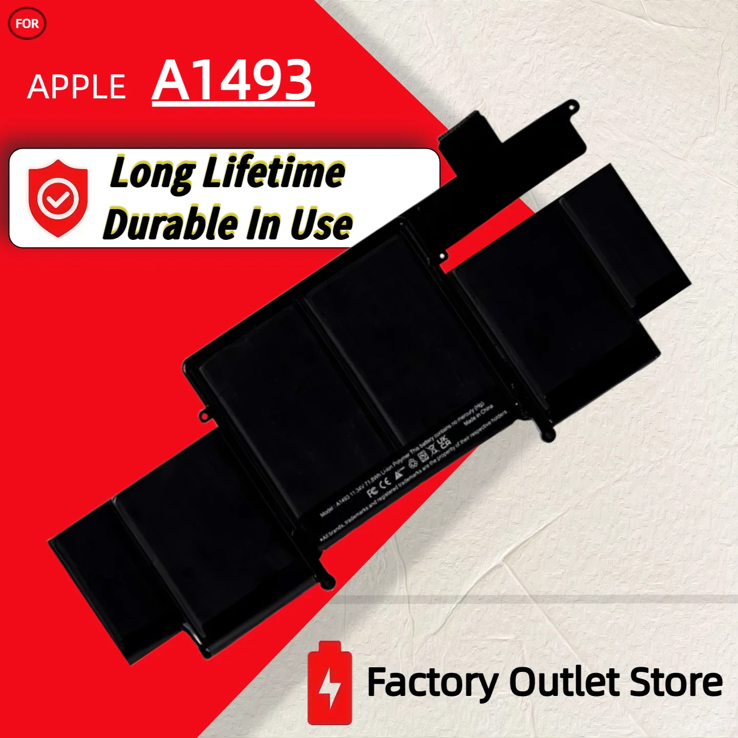 Wholesale And Retail A1493 Laptop Battery for Apple MacBook Pro 13 ...