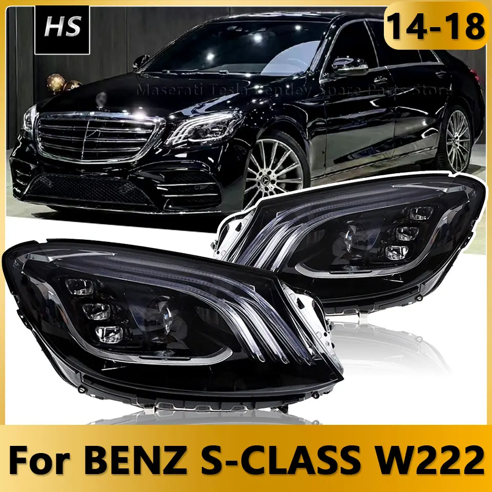Car-LED-Headlights-Assembly-For-Mercedes-Benz-S-Class-S-Class-W222-2014 ...