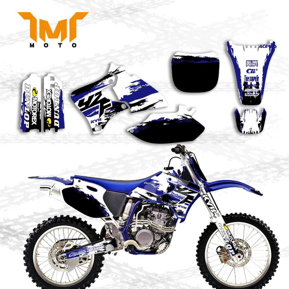 Kit d'autocollants de fond pour Yamaha YZ250F YZ400F YZ426F YZF 250 400 ...