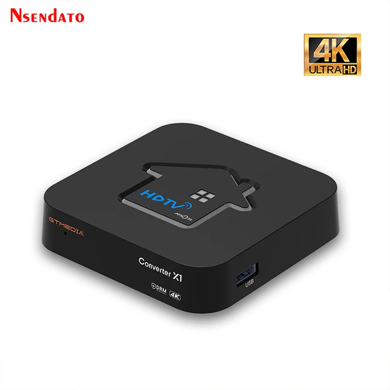 GTMEDIA HDTV Converter X1 4K HDR ATSC 3.0 digital signal Android 11 TV ...