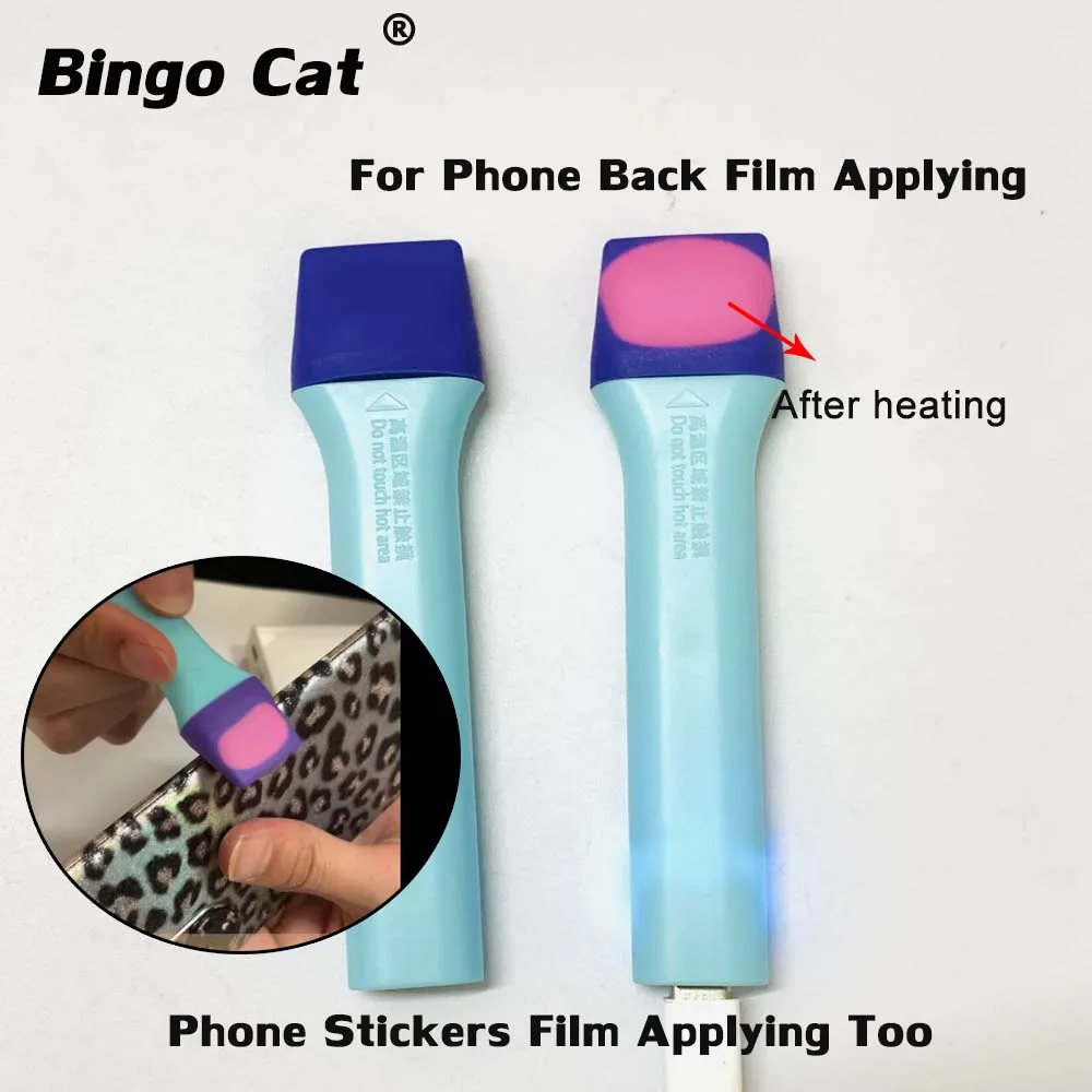 2pcs-Phone-Stickers-Film-Applying-Tool-Silicone-Thermostatic-Heating ...
