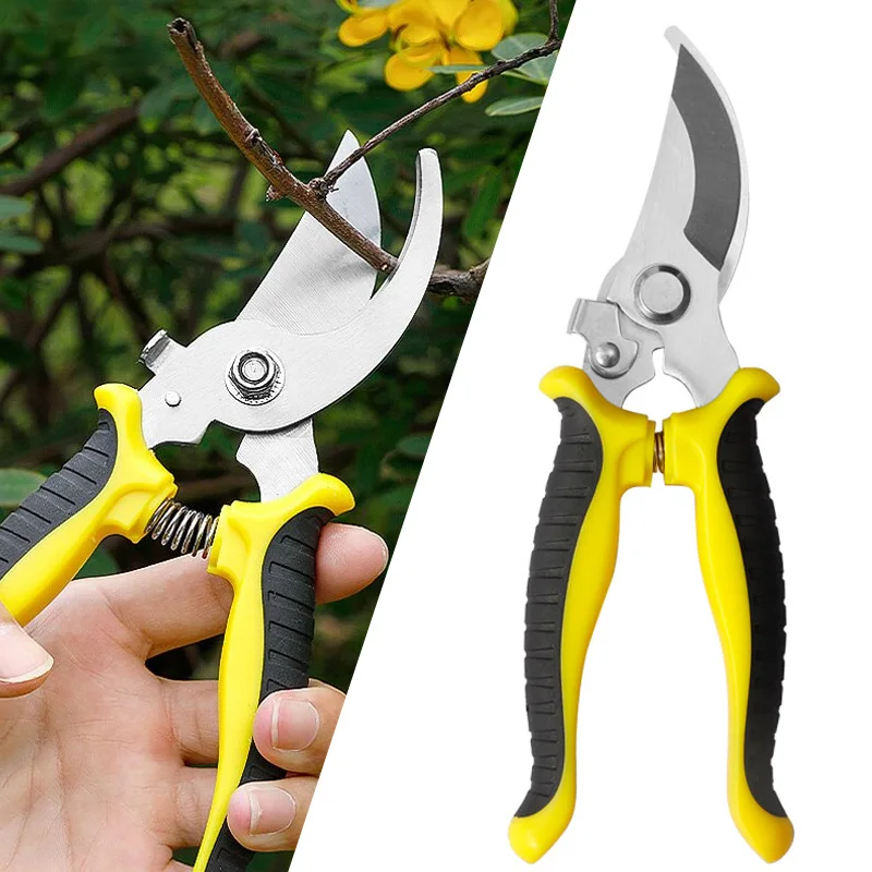 Professional-Garden-Scissors-Pruner-Sharp-Bypass-Pruning-Shears-Tree ...