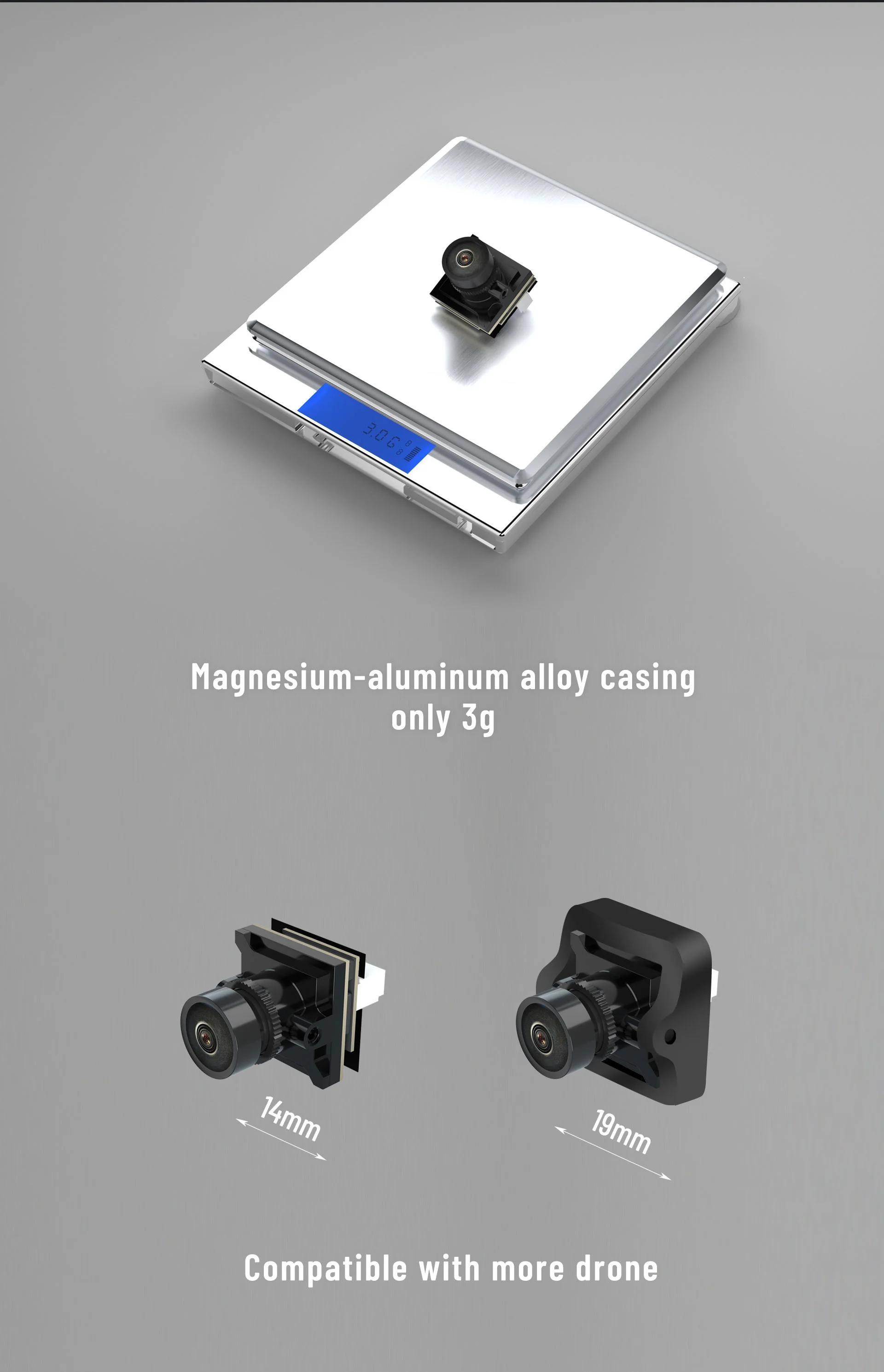 CaddxFPV Baby Ratel 2 nano size starlight low latency day and night ...