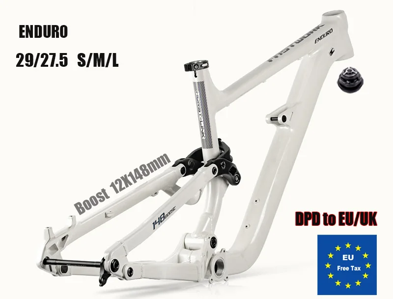 Bike-Full-Suspension-Frameset-Enduro-Soft-Tail-Aluminum-Alloy-MTB ...