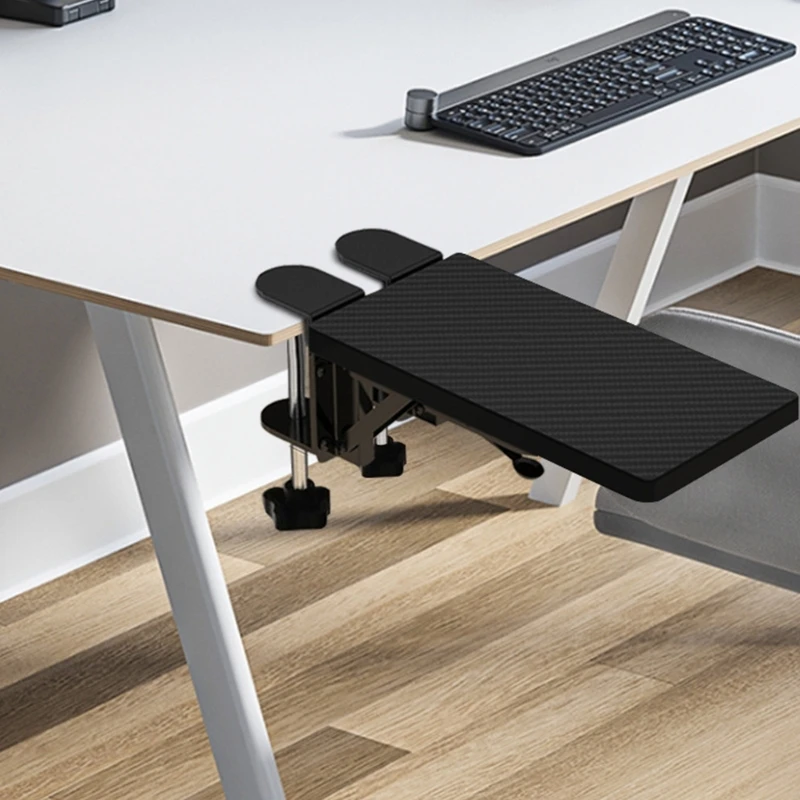 2-piece-set-Foldable-Sliding-Desk-Extension-Plate-Support-Clipon ...