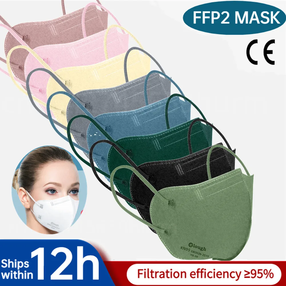 Elough-ffp2mask-FFP2-Mask-ffpp2-Fish-KN95-Mascarilla-FPP2-Adult-Face ...