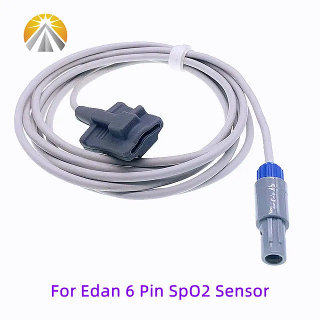 Reusable SpO2 Sensor For Edan M3 M3A M3B M8 M8A M8B M9 M9A M50 M80 iM8 ...