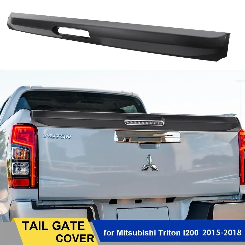 ABS-Tail-Gate-Moulding-Trim-Cover-for-Mitsubishi-Triton-I200-2015-2016 ...